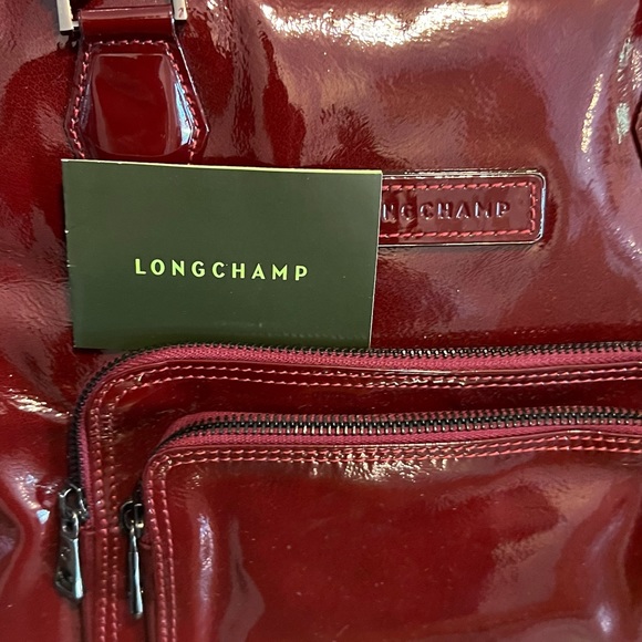 Longchamp | Bags | Beautiful Brand New Patent Leather Long Champ Purse ...